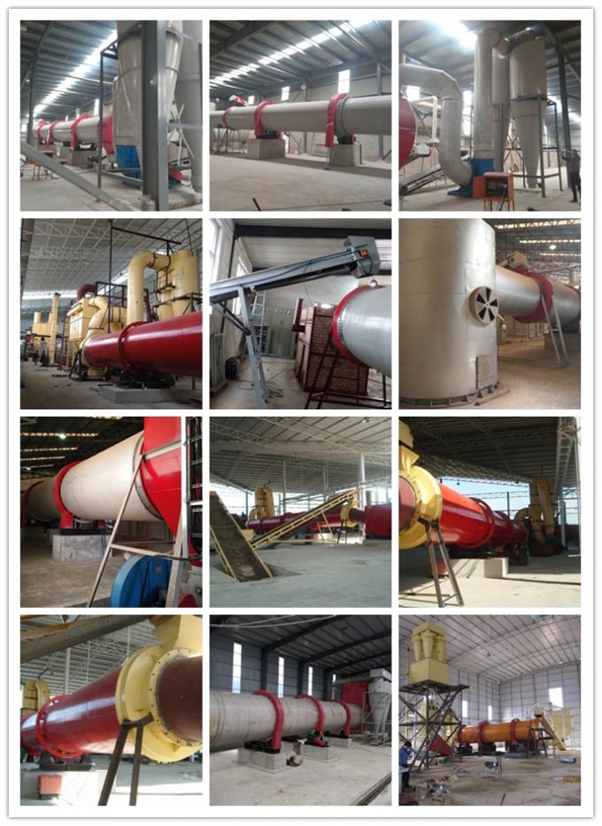 Carbon Steel Rotary Dryer Machine 20M Rotating Drum Dryer
