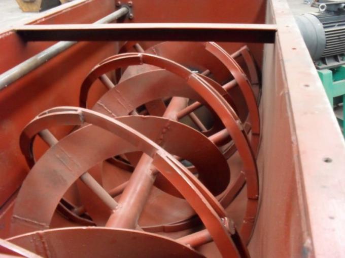 SHJ100 Single Shaft Animal Feed Mixer 3KW Cattle Feed Mixer Machine