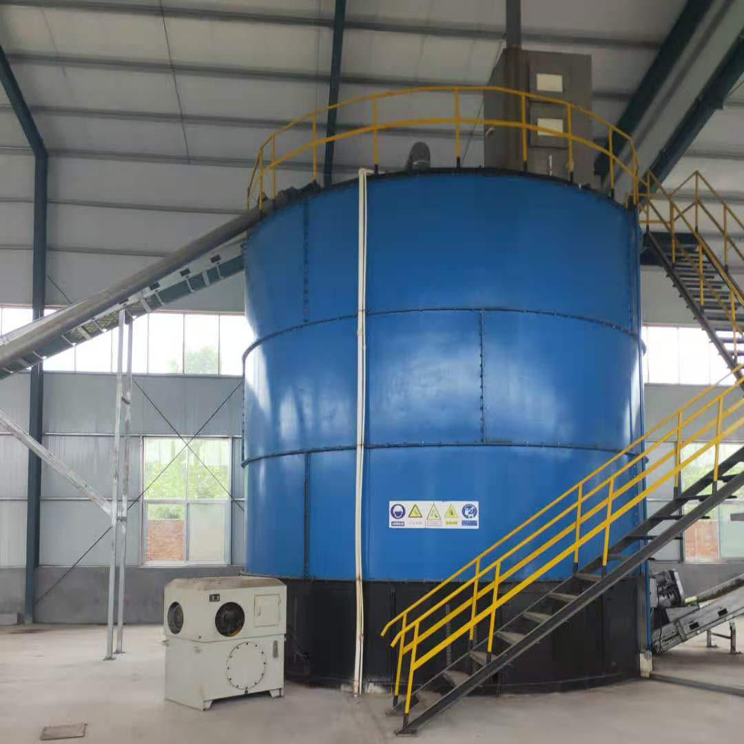 HCJ Poultry Manure Processing Machine 30 Ton 8M3/D Fertilizer Composting